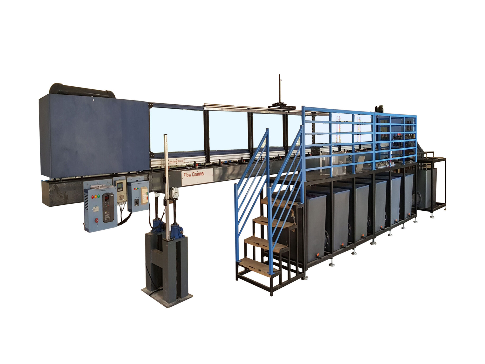 FM-1849-35 Multi-Purpose Teaching Flume (Length 10m) - Infinit Tech