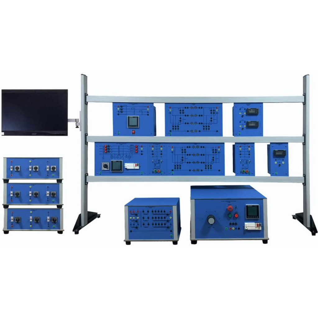 IT-620S Electrical Power Transmission & Distribution Trainer with SCADA ...